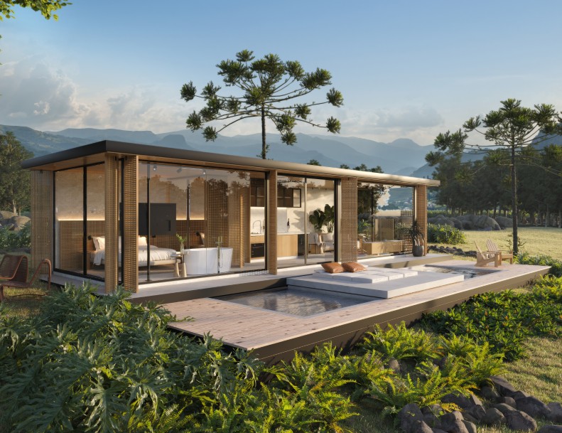 Cabana Pronta | Naindry Arquitetura